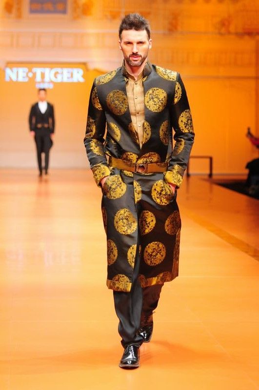 NE•TIGER 2014春夏高级定制系列华服发布会_时尚频道_凤凰网